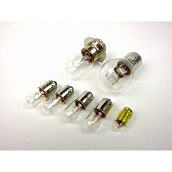 【適合】汎用　【商品説明】4Lモンキーの12Vコンバート化キットと併せて交換するための電球セットです。 ●配線への負担に配慮し、あえてワット数を抑えた純正仕様と同じワット数です。 ●電球はすべて日本製です。 ●【内容】 ●ヘッドライト球 1...