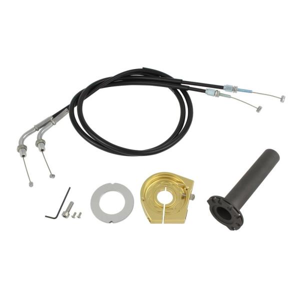 【適合車種】CB400SFVｅｒｓｉｏｎS、CB400SFVTECH、CB400SFSPEC-2/3　【商品説明】従来のスリムラインハイスロットルキットを更に改良したスムーススリムラインハイスロットルキット ●1．スムースな動きが可能な樹脂...