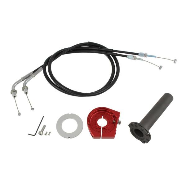 【適合車種】CB400SFVｅｒｓｉｏｎS、CB400SFVTECH、CB400SFSPEC-2/3　【商品説明】従来のスリムラインハイスロットルキットを更に改良したスムーススリムラインハイスロットルキット ●1．スムースな動きが可能な樹脂...