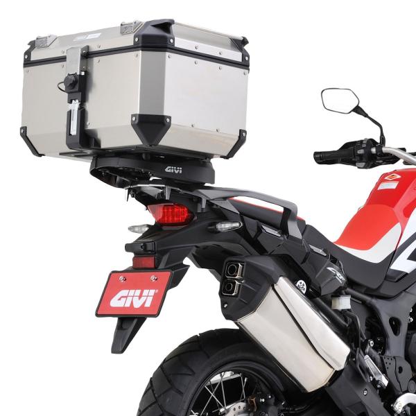 【適合車種】CRF1000L Africa Twin/DCT（アフリカンツイン）　【適合年式】16年　【商品説明】※最大積載量：モノキー6kg、モノロック3kg。（操縦性を考慮し、デイトナではモノキーでも3kg以下を推奨。） ●GIVIトッ...