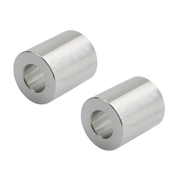 【適合】汎用　【商品説明】内径12mm、外径25.6mm、厚み30mm ●アルミ削り出し、アルマイト無 ●2個セット