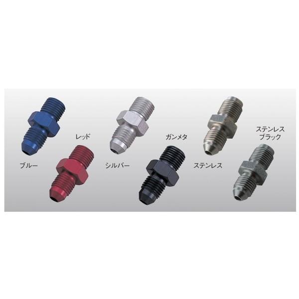 【適合】汎用　【備考】※ボルトピッチをご確認の上、お選びください。 ※クラッシュワッシャー 1枚付属　【商品説明】【ボルトピッチ】P3/8 ●キャリパーやマスターからストレートにホースを取り出すためのアダプター。 ●ビルドアライン ユニバー...