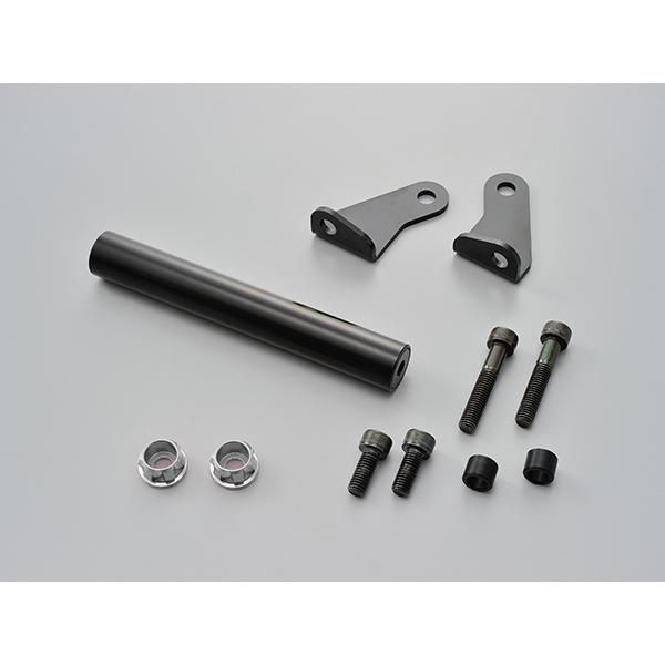 【適合車種】Ninja250（ニンジャ）　【適合年式】2013〜2017年　【商品説明】車種別専用設計なので、電子機器を見やすく、スマートに取付可能です。マウントバー両端は分割式なので通すタイプのクランプにも対応します。 ●マウントバー両サ...