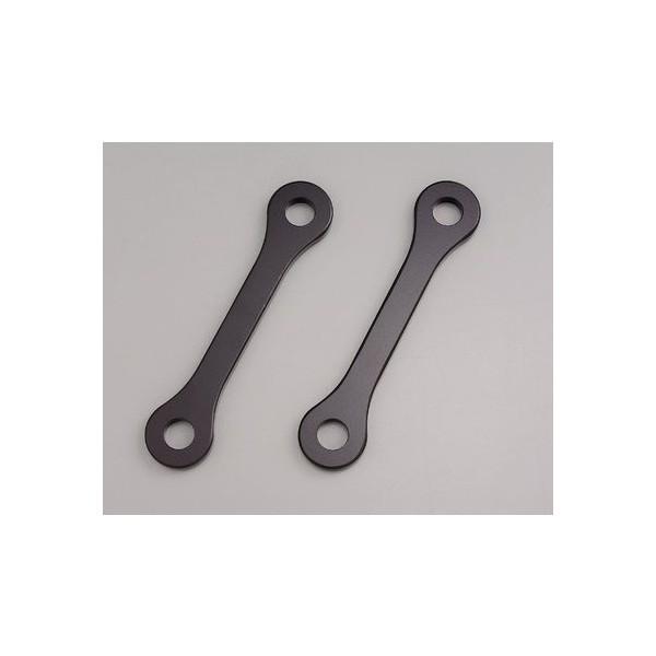 【適合車種】KLX250　【適合年式】08〜14年　【商品説明】約30mmダウン ●リアローダウンリンクロッド ●バイクにまたがって足が届くという、この安心感。 ●足付き性が向上するリアローダウンリンクロッド。 ●デイトナ社のノウハウを投入...