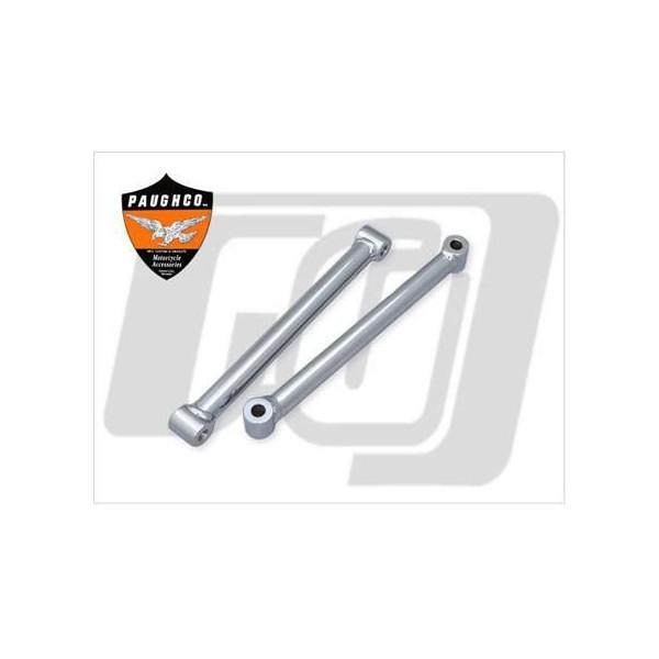パウコ製 12インチ リジットバー クローム丸スイングアーム ビッグツイン/1957-74年 XLモデル※純正のサスペンションからの交換ですとローダウンになります。【品名】12インチリジットバー　【商品番号】G11-313　【メーカー】PA...