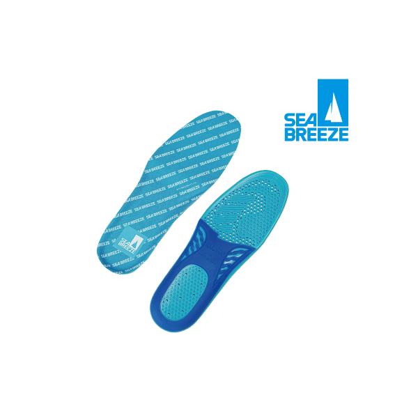 【サイズ】S（23.5-25.0cm）　【商品説明】清涼アイテムでお馴染みのSEABREEZEから、ハニカム構造ジェルベースを使用し、荷重・衝撃分散足への負担を軽減し、 ドライスルー高機能生地により、蒸れを軽減させ快適な靴内環境を生みだしま...