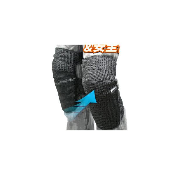 【サイズ】フリー　【備考】ブラック　【商品説明】ステルスシルエットが新しい ●パンツの上からつけるがゴツくない ●メッシュタイプで通気性抜群！ ●膝パッドの付け方は悩ましい問題です。パンツの内側への装着は見た目スマートな反面、一度装着すると...