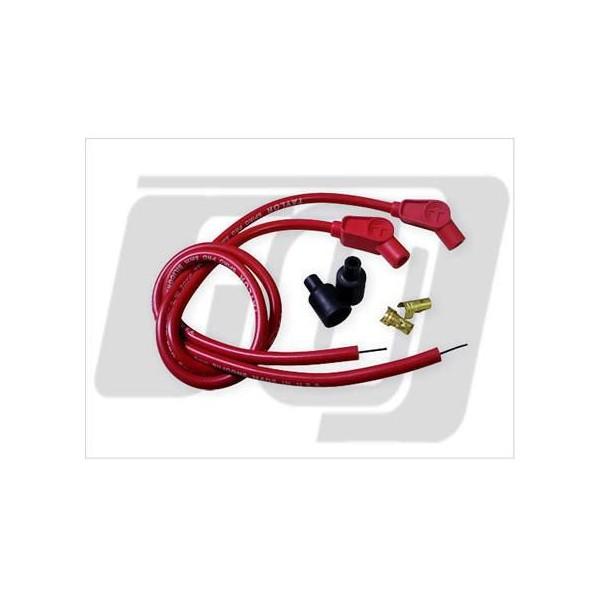 【品名】テイラープラグコード45°赤　【商品番号】G11-4900-6283　【メーカー】Taylor（テイラー）　【適合について】ハーレー汎用（適合情報に関しましては商品情報中をご確認ください。）　【備考】商品の適合については、メーカー提...