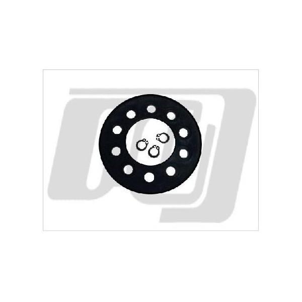 クラッチリテーナー ラムジェットとも呼ばれています。1941-84年の4速乾式クラッチ・3スタッドハブ用 固定用Cクリップつきです。段つきの構造でオープンベルト変更時などのクラッチシェルの外ずれを防止します。【品名】クラッチリテーナー　【商...