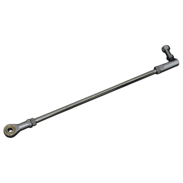 【適合】汎用　【商品説明】色：クローム ●サイズ：全長：約33cm ネジ部：5/16-24 ●適合車種：FXST専用 ●素材：スチール ●内容物：シフトリンケージ×1セット ●注意事項：年式によってはコネクト部分の形状が異なる場合が御座いま...