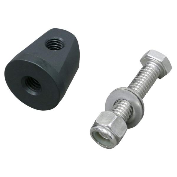 【適合】汎用　【商品説明】色：ブラック ●サイズ：画像2枚目をご覧下さい。 ●（画像2枚目はクロームの物です） ●適合車種： ●素材：アルミ ●内容物：ヘッドライトブロック×1個 ●注意事項：ネオファクトリー社のヘッドライトのみ適合確認済み...