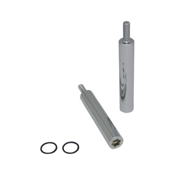 【適合】汎用　【商品説明】色：クローム ●サイズ：高さ：6in（約152mm） ●ライザー組み合わせ後の高さ：10-1/2in（約267mm） ●ボルトピッチ：1/2-13 ●適合車種：ネオファクトリー社アジャスタブルライザー装着車 ●OE...