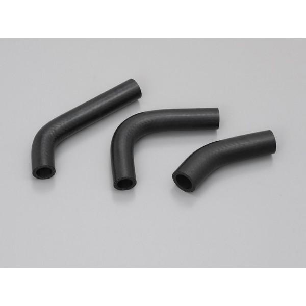 【適合車種】RZ250　【適合型式】80〜82年　【適合年式】4L3/400　【商品説明】30年前のラジエターホースをリフレッシュするエンジンオーバーホール時の必需品。 ●シリンダーヘッド/ラジエター右サイド/シリンダーセンターの3PCセッ...