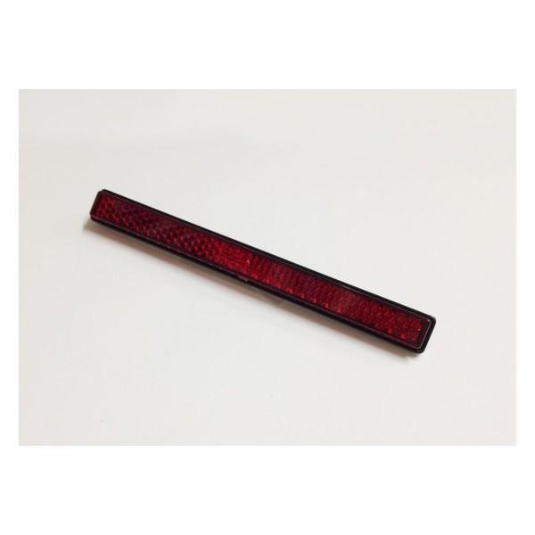 【適合】汎用　【商品説明】サイズ：縦12.5mm×横123mm×奥行7mm ●反射部：縦9.8mm×横120mm ●ネジ固定式