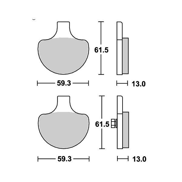 【適合車種】FLST 1340 HERITAGE SOFTAIL（90年）、FLSTC 1340 HERITAGE SOFTAIL CL（90年）、FLSTF 1340 FAT BOY（90年）、FLSTN 1340 HERITAGE SO...