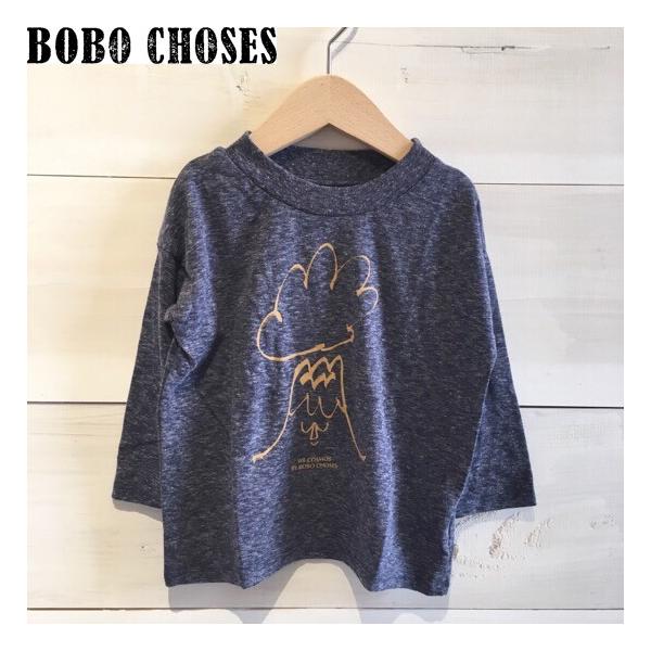 【BOBO CHOSES】　ヨーロッパ特有の雰囲気のあるカラーに遊びごごろあるイラストが可愛いTシャツです！size2-3Y(98cm)着丈　38cm/胸囲　68cm/裄丈　42cm4-5Y(110cm)着丈　39cm/胸囲　72cm/裄丈...