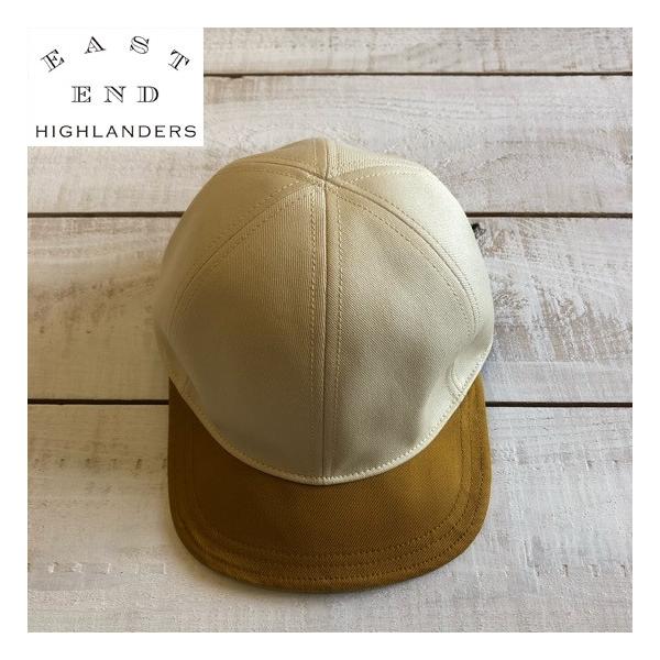【EAST　END　HIGHLANDERS】Work Cap軽くて、柔らかい素材のＷok Cap。後ろの"BASE CAMP”のロゴもポイントです。”BASE CAMP”ＴシャツとコーディネートもGOODです◎素材　コットン100％
