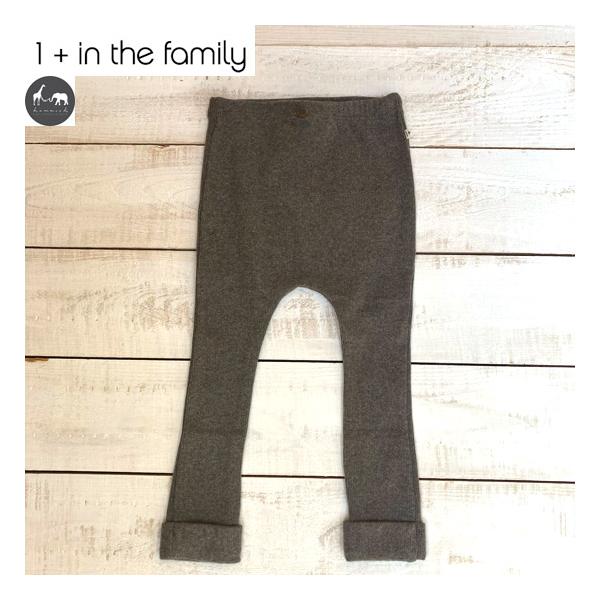 【1＋in the family】肌さわりの気持ちいいコットンで、伸びもよく動き回るのにも最適です。やわらかな色合いが、優しい雰囲気。size36Mウエスト(平置き）　22cm/股上　22cm/股下　31cm48Mウエスト(平置き）　22c...