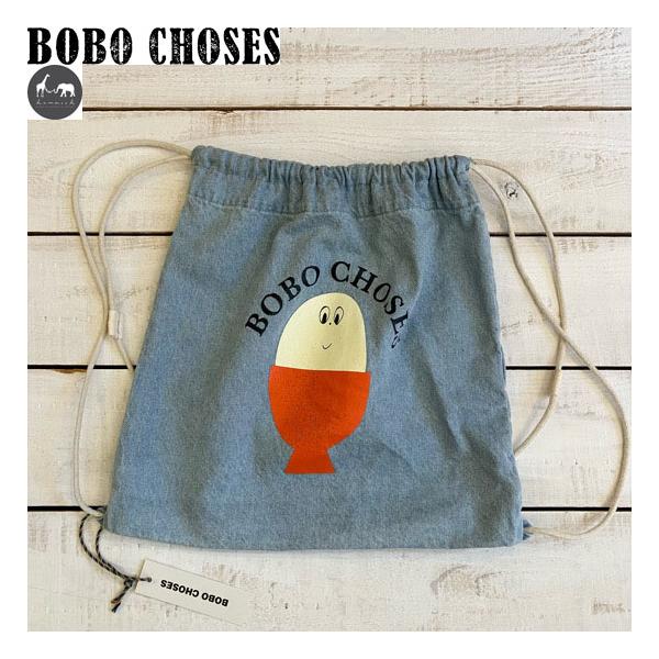 【BOBO CHOSES】　ヨーロッパ特有の雰囲気のあるカラーに遊びごごろあるイラストが可愛いナップザックです！size横35cm　縦35cm素材コットン100%  【BOBO CHOSES / ボボショーズ】2008年にスペイン・バルセロ...