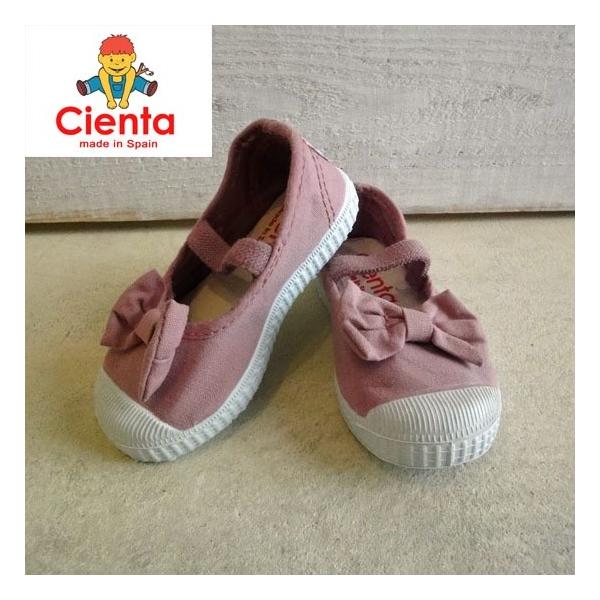 【Cienta】スニーカー　スリッポン　リボン付き　ピンク可愛らしいリボンがついたストラップシューズ。ソールはゴム素材で滑りにくいです。インソールはなんと香りつきsize22/13cm23/14cm25/15cm※日本cm換算値がメーカー箱...