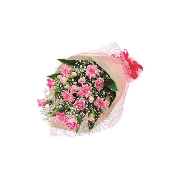 ◆通年商品◆花キューピット　花束　オールラウンド◆サイズ／H60・W32・D22◆誕生日・お祝い・お見舞・送別・母の日・父の日・敬老の日・バレンタイン・ホワイトデー・クリスマスetc