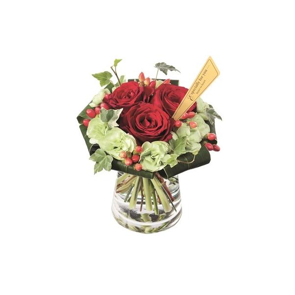 ◆通年商品◆花キューピット　花束　オールラウンド◆サイズ／H25・W20・D20◆誕生日・お祝い・お見舞・送別・母の日・父の日・敬老の日・バレンタイン・ホワイトデー・クリスマスetc