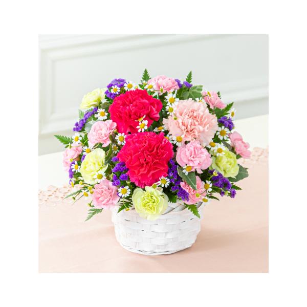 ◆母の日　花キューピット　母の日のフラワーギフト◆母の日お届けについて…５月8日(金)〜10日(日)のいずれかの日にちでのお届けとなります。・お届け日をご指定頂いた場合も、ご希望に添う事が出来ない場合がございます事を、ご理解ご寛容下さいます...
