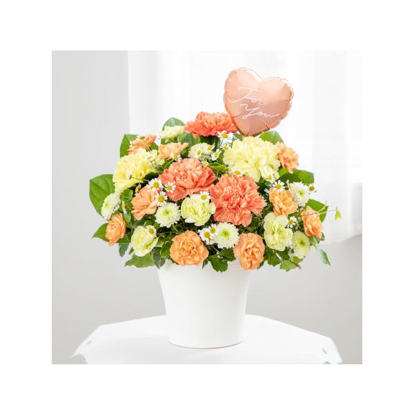 ◆母の日　花キューピット　母の日のフラワーギフト◆母の日お届けについて…５月8日(金)〜10日(日)のいずれかの日にちでのお届けとなります。・お届け日をご指定頂いた場合も、ご希望に添う事が出来ない場合がございます事を、ご理解ご寛容下さいます...
