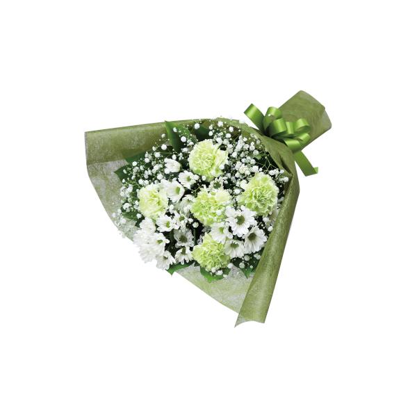 ◆通年商品◆花キューピット　花束　ワンサイド◆サイズ／H50・W40・D20◆お供え・お悔やみ・ご葬儀・法要・供花・枕花・お盆・お彼岸・その他