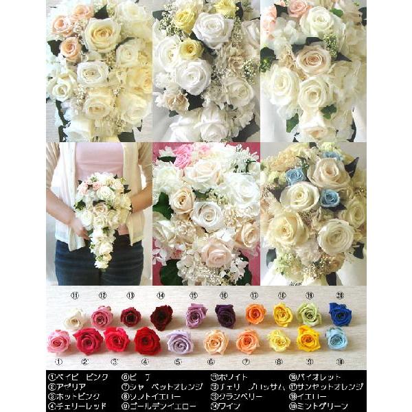 ■形　　態　 オーダーメイドプリザーブドフラワーブーケ ■花 　 材 ・ローズ・カーネーション・カスミソウ・アジサイ・グリーン ・ライスフラワー （以上プリザーブド）・その他小花・リボンなど（オーダーにより花材が異なります） ■サ イ ズ ...