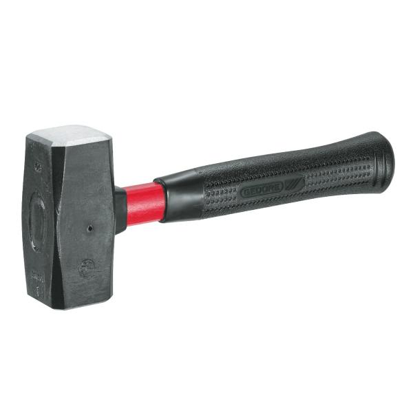 【商品概要】呼称 : 1000g頭長(mm) : 95全長(mm) : 260素材 : 頭部 : 炭素鋼・柄 : グラスファイバー【商品説明】【商品詳細】ブランド：GEDORE商品種別：金工用ハンマー商品名：ゲドレー(Gedore) 石頭ハ...