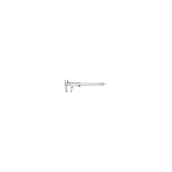 【商品概要】メーカーコード:110422測定範囲(mm):0〜200器差(mm):±0.05最小表示(mm):0.05外側用ジョウ(mm):40内側用ジョウ(mm):17デプスバー:有最小表示:0.05mm【商品説明】《特長》<br&...