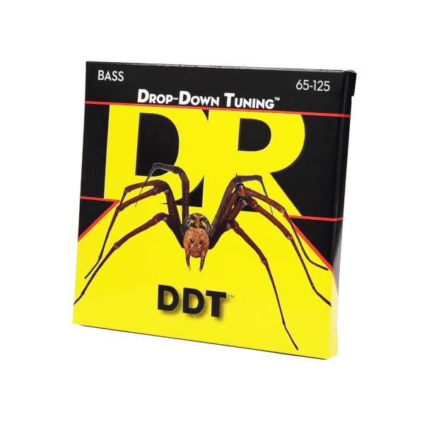 【商品概要】DR DDT シリーズ ベース用セット弦スタイル：EXTRA HEAVYゲージ：65-85-105-125コア：ヘクスコアワウンド：ステンレスワウンド【商品説明】【商品詳細】ブランド：DR Strings商品種別：楽器・音響機器...