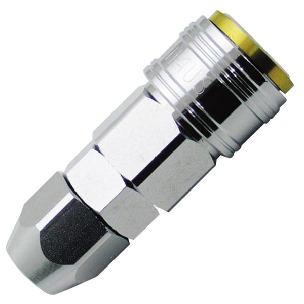 【商品概要】内径×外径:6.5×10mm質量:112g材質:鋼鉄(クロムメッキ)適用流体:空気最高使用圧力:1.0MPa(連続使用可能な許容最高圧力)【商品説明】【商品詳細】ブランド：新潟精機(Niigataseiki)商品種別：DIY・工...