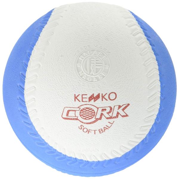 【商品概要】原産国: 日本製重量: (約)190±5g周囲: (約)30.48±0.32cm直径: (約)9.7cm材質: 表面(天然ゴムニューソリッド層) 芯(コルク)色: 白×青 回転チェック用・検定3号規格仕様(公財)日本ソフトボール...