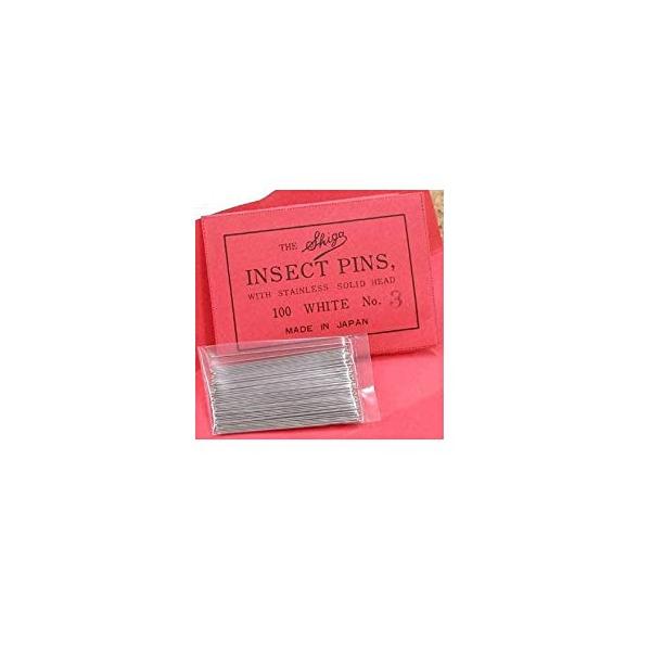 【商品概要】【商品説明】有頭シガ昆虫針　３号　１００本　昆虫　標本用品【商品詳細】ブランド：志賀昆虫普及社商品種別：おもちゃ商品名：志賀昆虫 3号 100本 有頭シガ昆虫針 昆虫 標本用品製造元：charm(チャーム)商品番号：42010【...