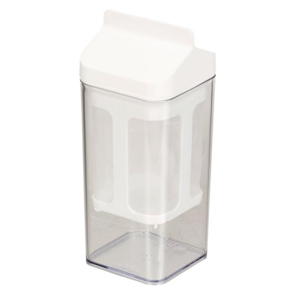 【商品概要】製品サイズ:(約)幅9×奥行9×高さ21.5cm材質:容器/AS樹脂(耐熱温度70度、耐冷温度-20度)、蓋・水切りザル/ポリプロピレン(耐熱温度100度、耐冷温度-20度)原産国:日本容量:1.0L【商品説明】【商品詳細】ブラ...