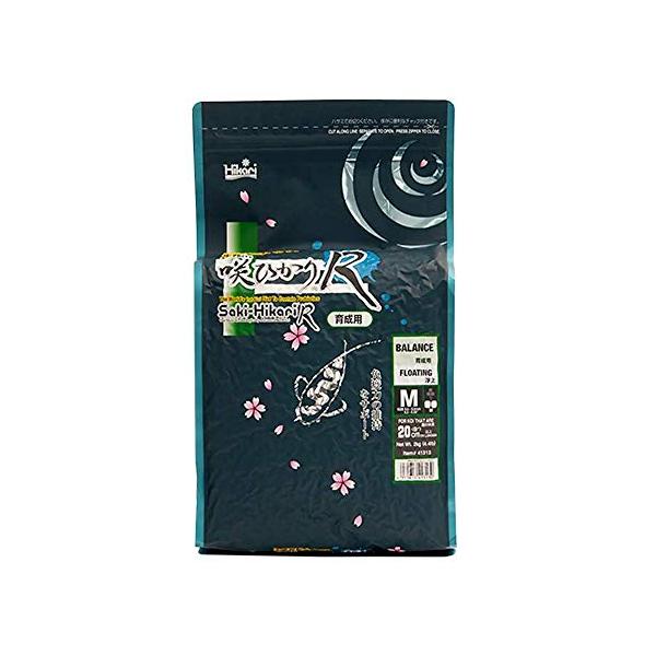 【商品概要】ひかり菌と３つの善玉菌混合発酵抽出物、Ｒエキスの相乗効果で鯉の免疫力の維持をサポート【商品説明】【商品詳細】ブランド：Hikari(ヒカリ)商品種別：ペット用品商品名：Hikari (ヒカリ) 咲ひかりR 育成用 浮上 M製造元...