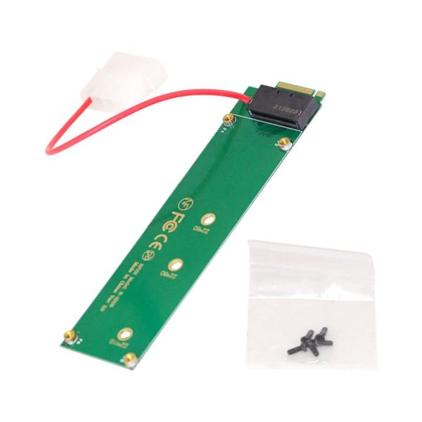 【商品概要】PCBAの寸法をよくご確認ください。寸法は2280 NGFF SSDより大きいです。4ピン電源を接続して動作させる必要があります。コンバーターは、NVMe NGFF M-key 4Xインターフェースを介してシステム内部にインスト...
