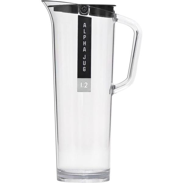【商品概要】サイズ(約):151×97×高さ270mm本体重量(約):289g素材・材質:本体/AS樹脂 (耐熱 100度 耐冷 -20度)、フタ/PP（耐熱120度 耐冷‐20度）生産国:日本容量:1.2L【商品説明】【商品詳細】ブランド...
