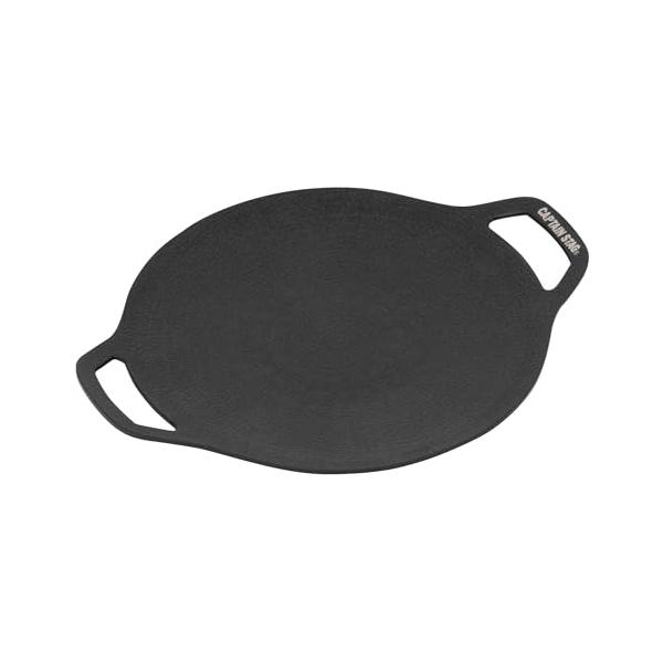 【商品概要】製品サイズ:(約)幅250×奥行200×高さ25mm製品重量:(約)380g特徴:ふっ素加工、仕様:オール熱源対応「ガス火・焚き火」「IH」「シーズヒータ」「ハロゲンヒータ」「エンクロヒータ」「ラジエントヒータ」GAS・100V...