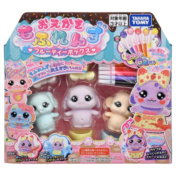 【商品概要】(C) TOMY (C)2024 PlayMonster Group, LLC電池は使用しません。【商品説明】【商品詳細】ブランド：タカラトミー(TAKARA TOMY)商品種別：おもちゃ商品名：おえかき もふれんず フルーティ...