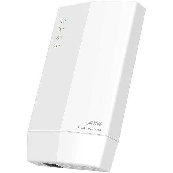 【商品概要】【W-Fiエリアを拡大】内蔵ハイパワーアンテナを搭載したWi-Fi 6対応スリム中継機です。Wi-Fiが届かなかった部屋へも、Wi-Fiエリアを拡大することができます。?【離れた部屋でもより快適に】3本の5GHzアンテナで離れた...