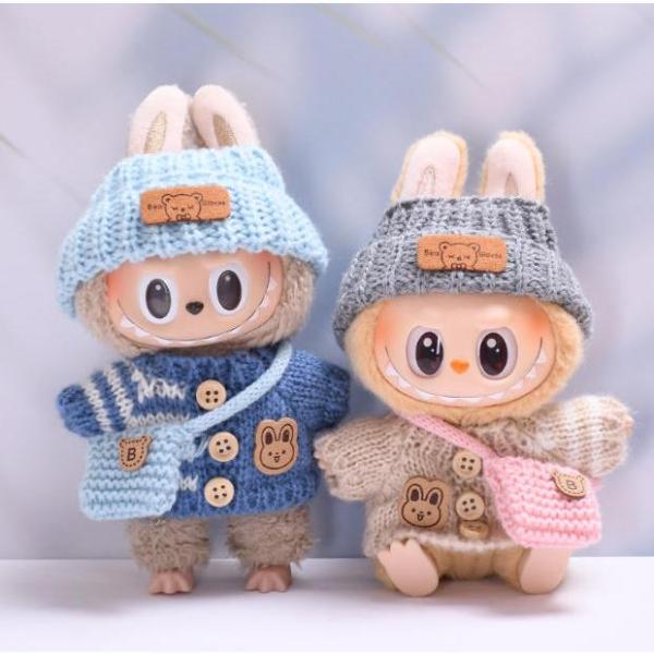 【幅広いサイズに対応！ 】: 15cm/17cm のぬいぐるみ服、多くのサイズの綿人形にフィットします。【多彩スタイリング可能！】: 日常の遊びはもちろん、特別なイベントや撮影にも活躍。無限のコーディネート楽しさを提供します。【 高品質素材...