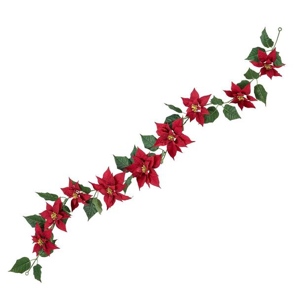 【商品番号：002-41682】/【VAR：71081】20220809new/reco/sdgs02/tkym23aw21/24awymtkw2/202510mf造花 花材「は行」 ポインセチア【MAGIQ東京堂】