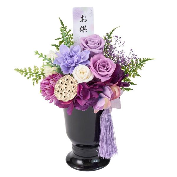 【商品番号：002-47594】【VAR：0】date20260113 プリザーブドフラワーギフト 仏花（仏壇・お供え）