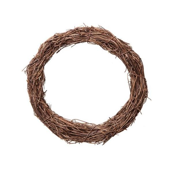 【商品番号：030-18344】/【VAR：12317】4961823750748/20150720new/xmasリース土台(ベース) つる(天然素材)リース