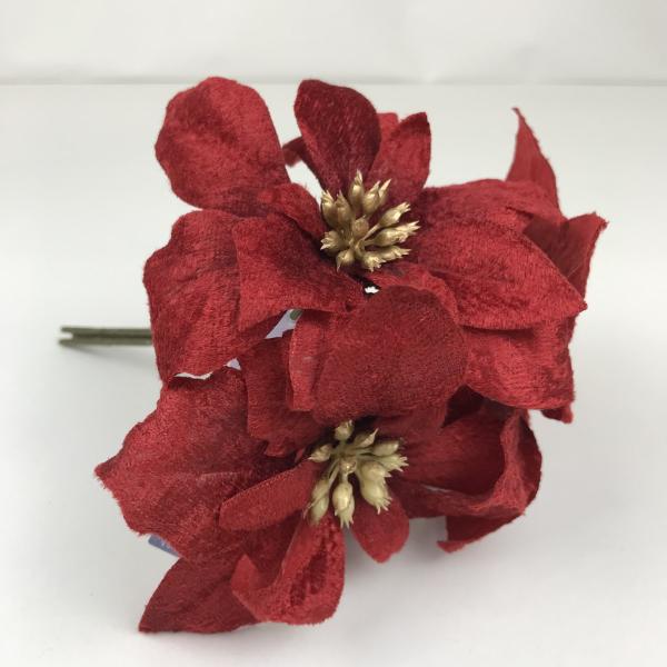 【商品番号：030-58117】/【VAR：68311】20210824new/saimatu-p/bkz-0209造花 花材「は行」 ポインセチア