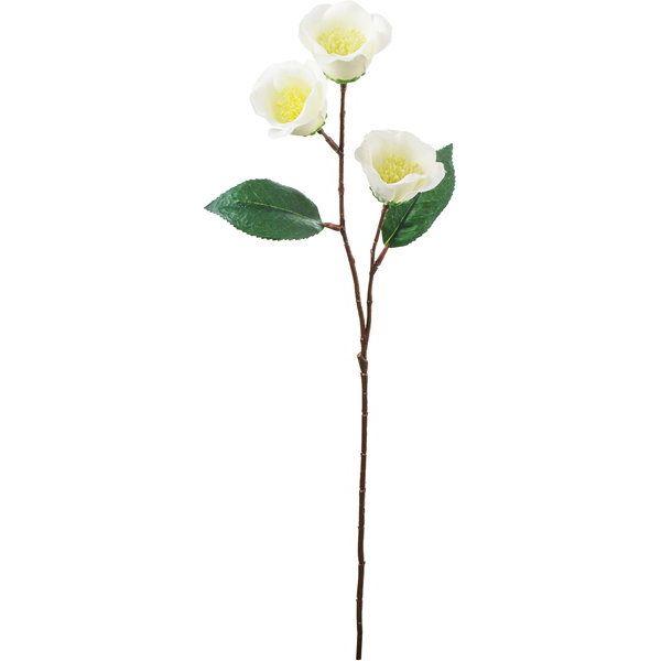 【商品番号：030-60081】/【VAR：76778】20230707new/ydym23aw31/color20230919/saimatu-p/24awymydn3/wi_wabana/bkz-0409造花 花材「た行」 ツバキ（椿）