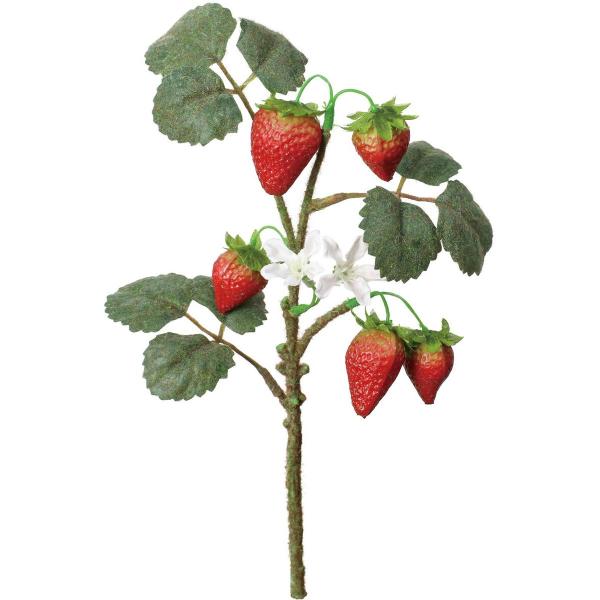 【商品番号：030-60458】/【VAR：】date20240130/art_bemi造花実物、フェイクフルーツ いちご・ストロベリー【横浜ディスプレイミュージアム】